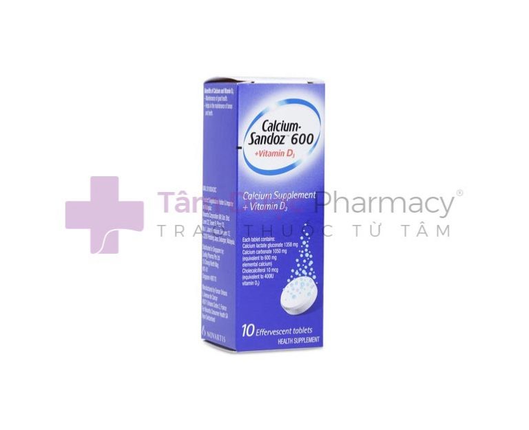 VIÊN SỦI HỖ TRỢ VÀ ĐIỀU TRỊ TÌNH TRẠNG THIẾU HỤT CANXI VÀ VITAMIN D3 ...